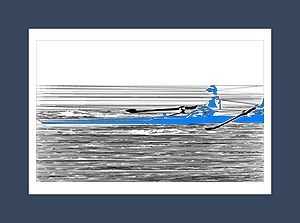 Rowing Art Prints are Unique Crew and Rower Gift Ideas from BiyoArt.com ...
